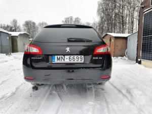 Brown Peugeot 508 2013 in Riga, with an engine capacity of 2.00 L and mileage of 143 thousand km for 3200 €, photo 4 on AUTOMOTO.COM.LV