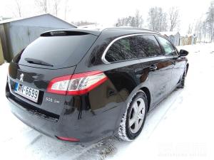 Brown Peugeot 508 2013 in Riga, with an engine capacity of 2.00 L and mileage of 143 thousand km for 3200 €, photo 5 on AUTOMOTO.COM.LV