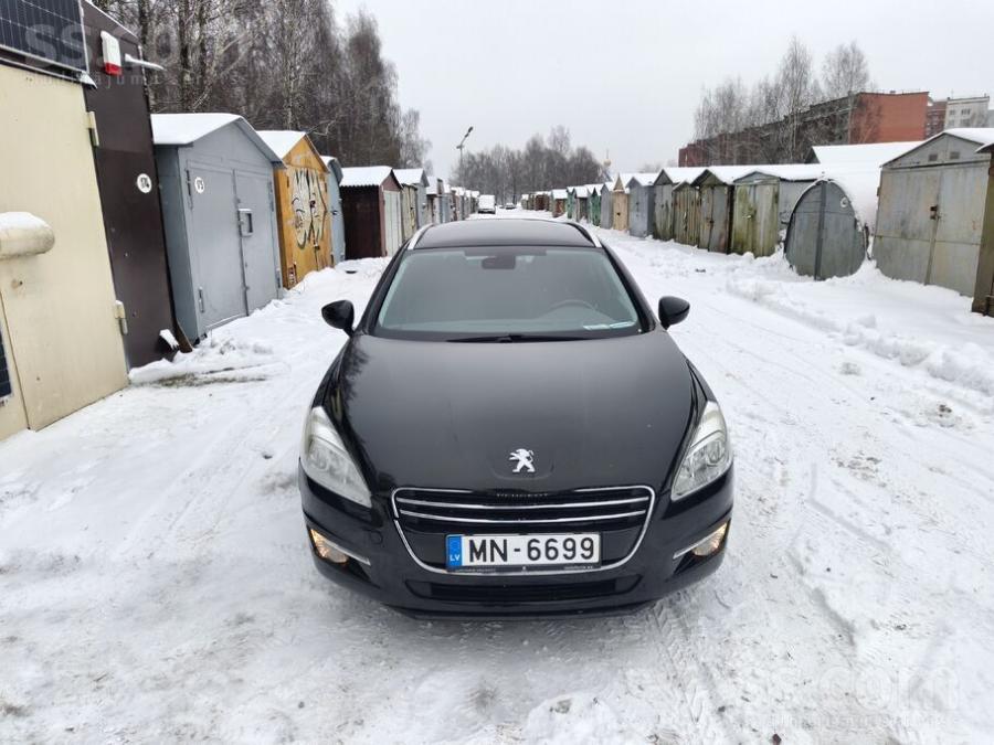 Brown Peugeot 508 2013 in Riga, with an engine capacity of 2.00 L and mileage of 143 thousand km for 3200 €, photo 7 on AUTOMOTO.COM.LV