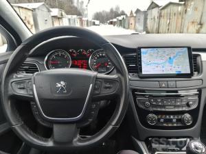Brown Peugeot 508 2013 in Riga, with an engine capacity of 2.00 L and mileage of 143 thousand km for 3200 €, photo 14 on AUTOMOTO.COM.LV