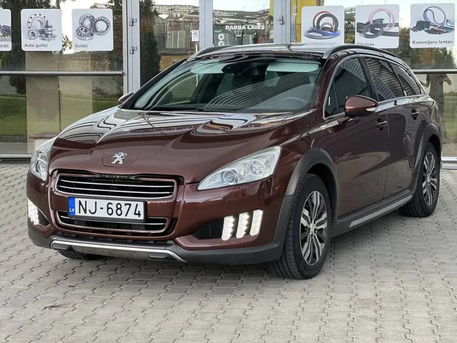 Brown Peugeot 508 2013 in Jekabpils, with an engine capacity of 2.00 L and mileage of 235 thousand km for 6900 €, photo 1 on AUTOMOTO.COM.LV