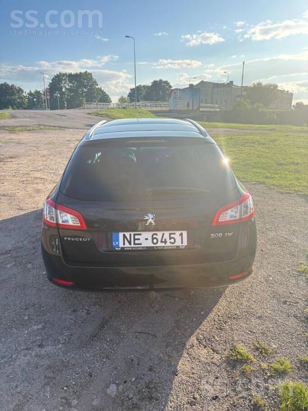 Brown Peugeot 508 2013 in Daugavpils, with an engine capacity of 1.60 L and mileage of 309 thousand km for 3950 €, photo 3 on AUTOMOTO.COM.LV