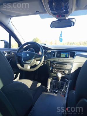 Brown Peugeot 508 2013 in Daugavpils, with an engine capacity of 1.60 L and mileage of 312 thousand km for 3850 €, photo 9 on AUTOMOTO.COM.LV
