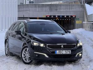 Brown Peugeot 508 2015 in Vilnius, with an engine capacity of 1.60 L and mileage of 102 thousand km for 7350 €, photo  on AUTOMOTO.COM.LV