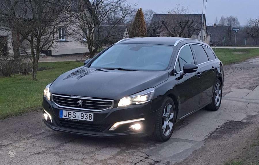 Brūns Peugeot 508 2016 Kaišiadorys, ar dzinēja tilpumu 1.60 L un nobraukumu 370 tūkst. km par 5950 €, foto 2 vietnē AUTOMOTO.COM.LV
