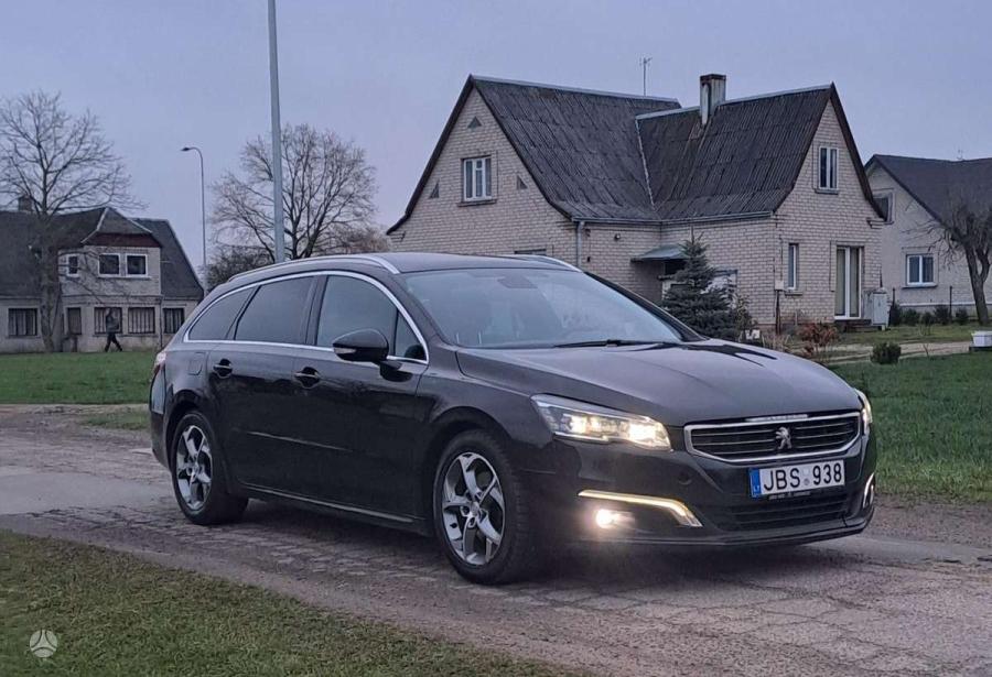 Brūns Peugeot 508 2016 Kaišiadorys, ar dzinēja tilpumu 1.60 L un nobraukumu 370 tūkst. km par 5950 €, foto 4 vietnē AUTOMOTO.COM.LV