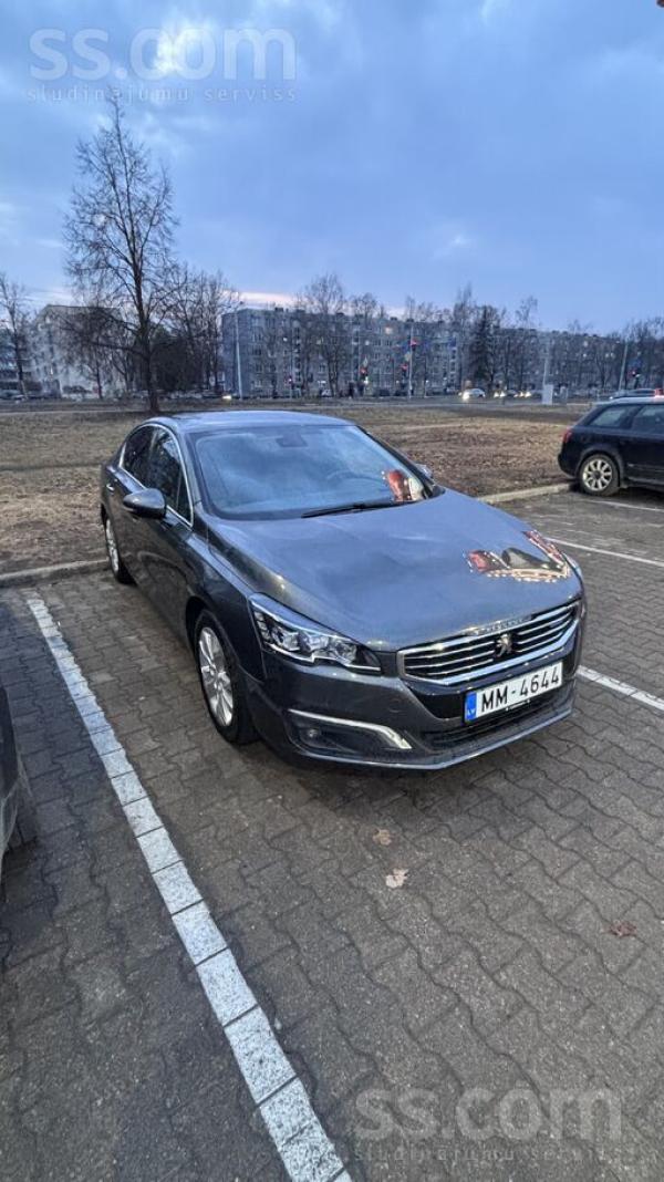Grey Peugeot 508 2016 in Riga, with an engine capacity of 1.60 L and mileage of 202 thousand km for 5500 €, photo 1 on AUTOMOTO.COM.LV