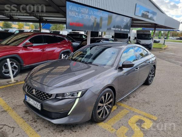 Grey Peugeot 508 2018 in Riga, with an engine capacity of 2.00 L and mileage of 148 thousand km for 14200 €, photo 1 on AUTOMOTO.COM.LV