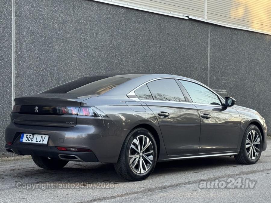 Grey Peugeot 508 2019 in Parnu, with an engine capacity of 1.50 L and mileage of 117 thousand km for 15500 €, photo 8 on AUTOMOTO.COM.LV