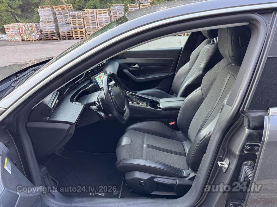 Grey Peugeot 508 2019 in Parnu, with an engine capacity of 1.50 L and mileage of 117 thousand km for 15500 €, photo 13 on AUTOMOTO.COM.LV