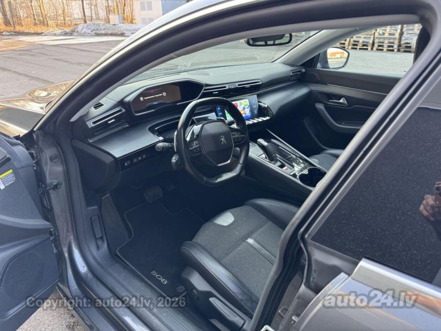 Grey Peugeot 508 2019 in Parnu, with an engine capacity of 1.50 L and mileage of 117 thousand km for 15500 €, photo 14 on AUTOMOTO.COM.LV