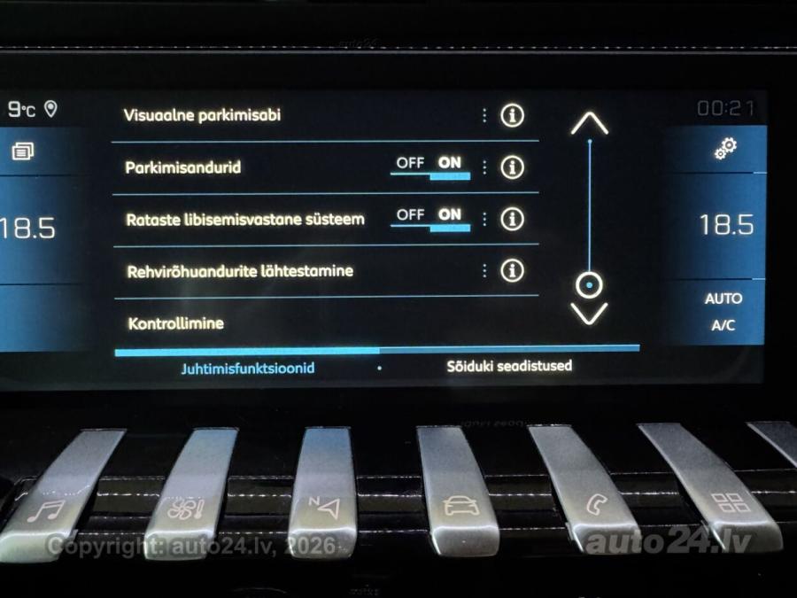 Grey Peugeot 508 2019 in Parnu, with an engine capacity of 1.50 L and mileage of 117 thousand km for 15500 €, photo 24 on AUTOMOTO.COM.LV