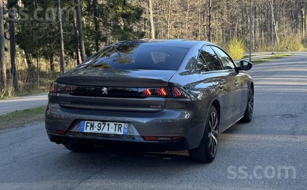 Pelēks Peugeot 508 2020 Jelgava, ar dzinēja tilpumu 2.00 L un nobraukumu 0 tūkst. km par 7900 €, foto 3 vietnē AUTOMOTO.COM.LV