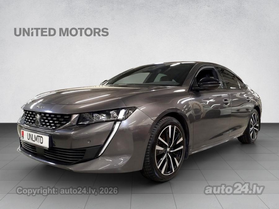 Grey Peugeot 508 2021 in Tallinn, with an engine capacity of 1.50 L and mileage of 83 thousand km for 18990 €, photo 1 on AUTOMOTO.COM.LV