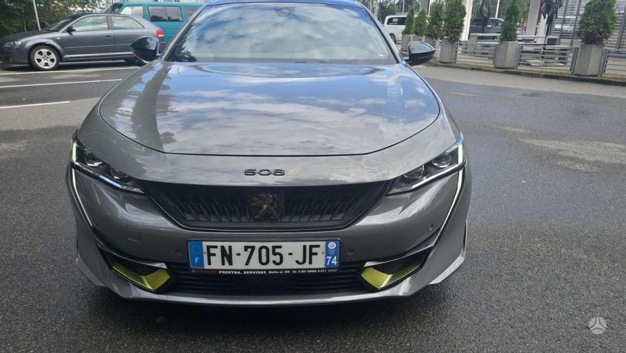 Pelēks Peugeot 508 2021 Kauņa, ar dzinēja tilpumu 1.60 L un nobraukumu 60 tūkst. km par 23200 €, foto 3 vietnē AUTOMOTO.COM.LV