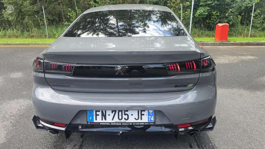 Pelēks Peugeot 508 2021 Kauņa, ar dzinēja tilpumu 1.60 L un nobraukumu 60 tūkst. km par 23200 €, foto 9 vietnē AUTOMOTO.COM.LV