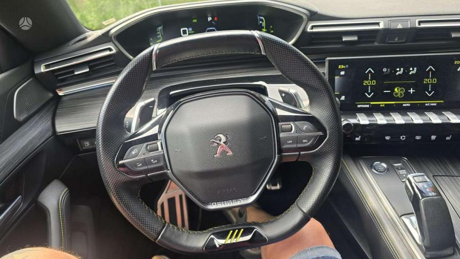 Pelēks Peugeot 508 2021 Kauņa, ar dzinēja tilpumu 1.60 L un nobraukumu 60 tūkst. km par 23200 €, foto 22 vietnē AUTOMOTO.COM.LV