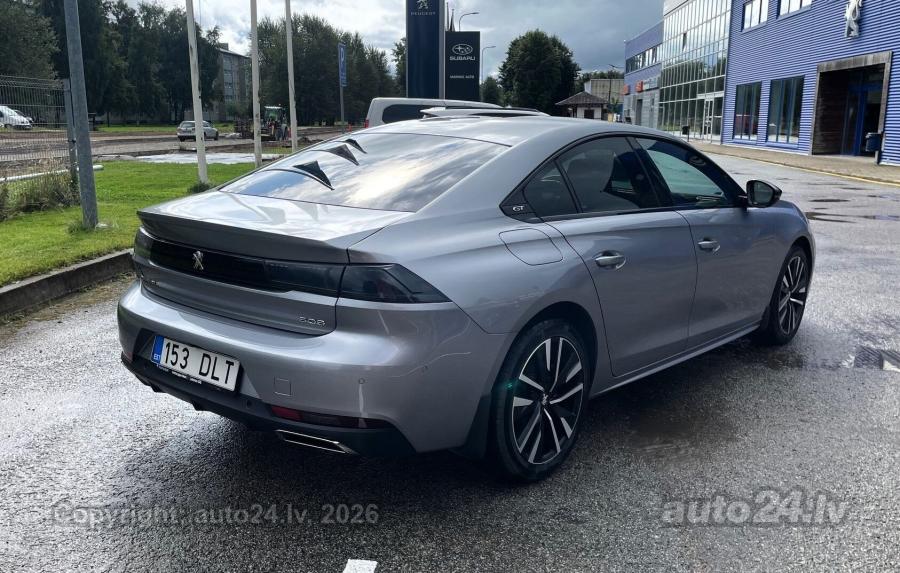 Pelēks Peugeot 508 2021 Narva, ar dzinēja tilpumu 1.50 L un nobraukumu 81 tūkst. km par 17900 €, foto 5 vietnē AUTOMOTO.COM.LV