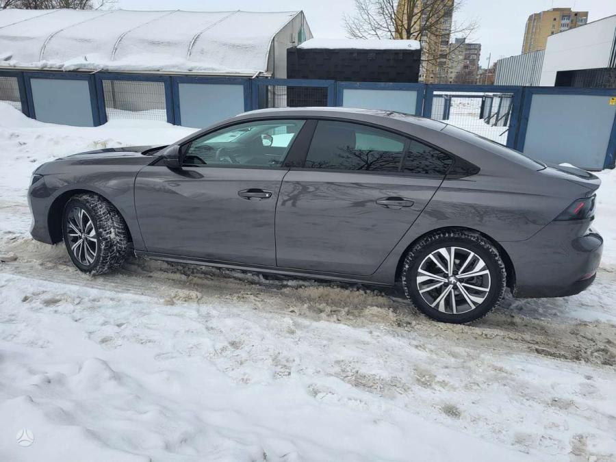 Pelēks Peugeot 508 2022 Šauļi, ar dzinēja tilpumu 1.20 L un nobraukumu 9 tūkst. km par 24200 €, foto 2 vietnē AUTOMOTO.COM.LV