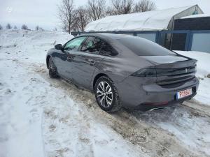 Pelēks Peugeot 508 2022 Šauļi, ar dzinēja tilpumu 1.20 L un nobraukumu 9 tūkst. km par 24200 €, foto 3 vietnē AUTOMOTO.COM.LV