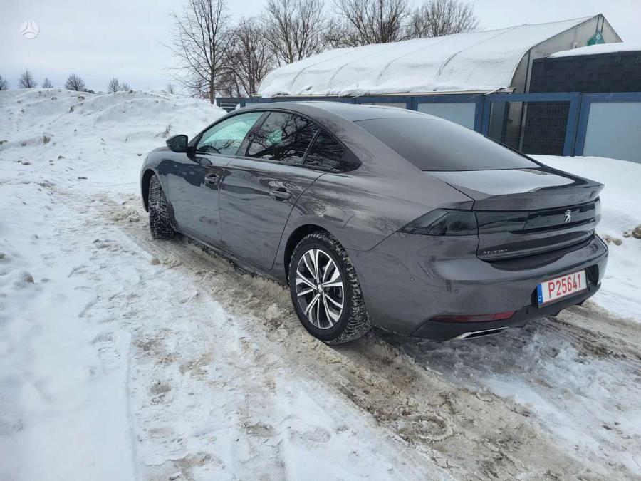 Pelēks Peugeot 508 2022 Šauļi, ar dzinēja tilpumu 1.20 L un nobraukumu 9 tūkst. km par 24200 €, foto 3 vietnē AUTOMOTO.COM.LV