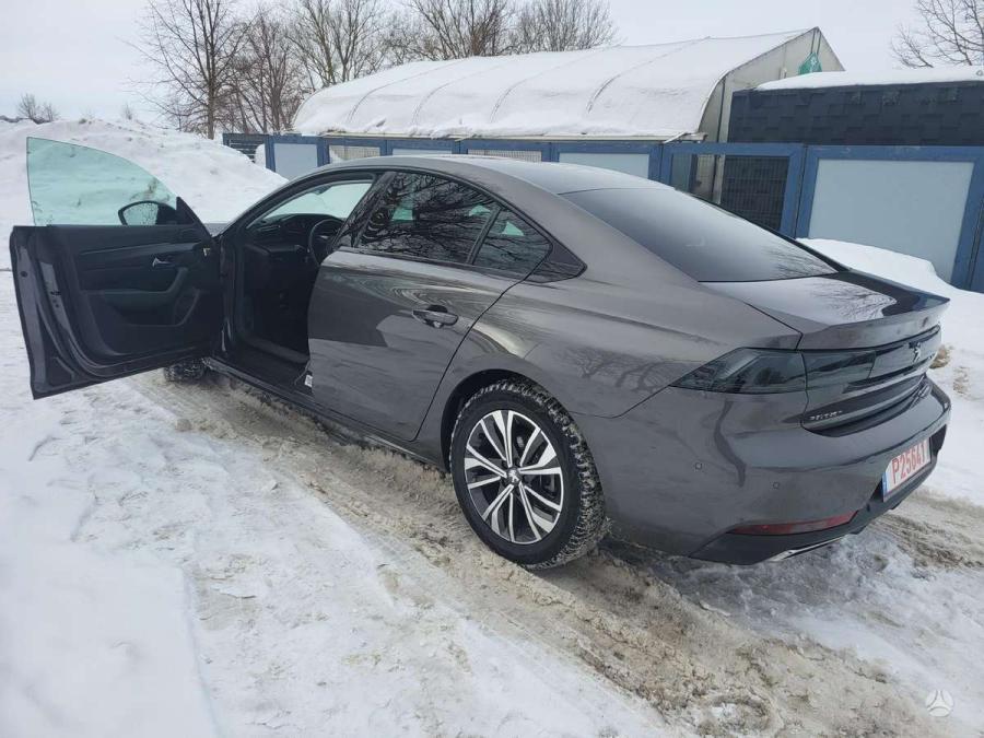 Pelēks Peugeot 508 2022 Šauļi, ar dzinēja tilpumu 1.20 L un nobraukumu 9 tūkst. km par 24200 €, foto 10 vietnē AUTOMOTO.COM.LV