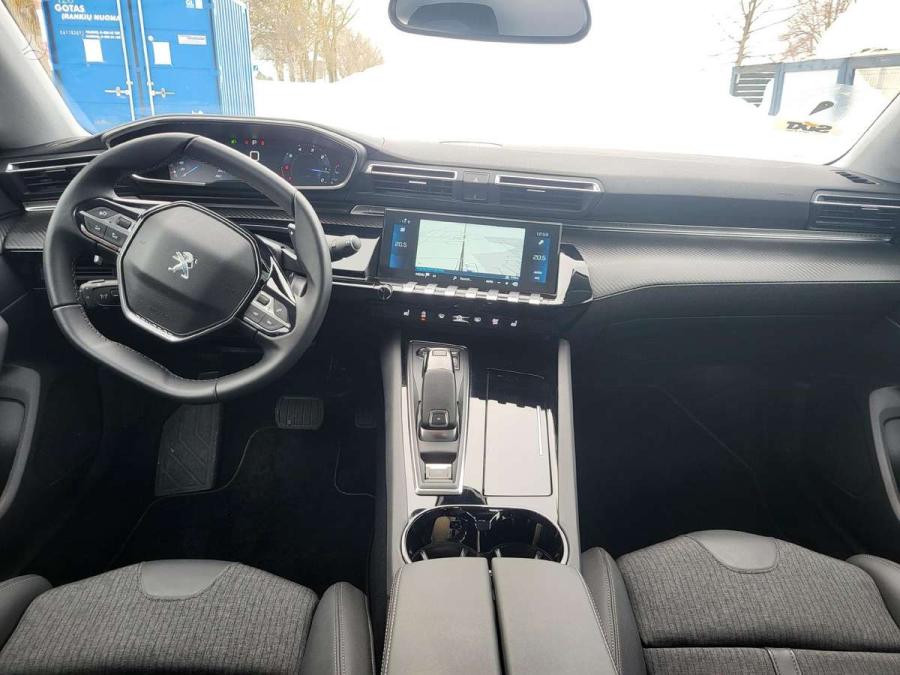 Pelēks Peugeot 508 2022 Šauļi, ar dzinēja tilpumu 1.20 L un nobraukumu 9 tūkst. km par 24200 €, foto 13 vietnē AUTOMOTO.COM.LV