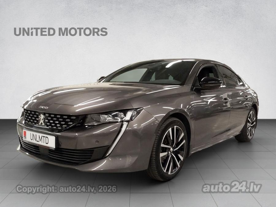 Grey Peugeot 508 2023 in Tallinn, with an engine capacity of 1.50 L and mileage of 60 thousand km for 22990 €, photo 1 on AUTOMOTO.COM.LV