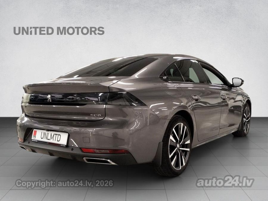 Grey Peugeot 508 2023 in Tallinn, with an engine capacity of 1.50 L and mileage of 60 thousand km for 22990 €, photo 3 on AUTOMOTO.COM.LV