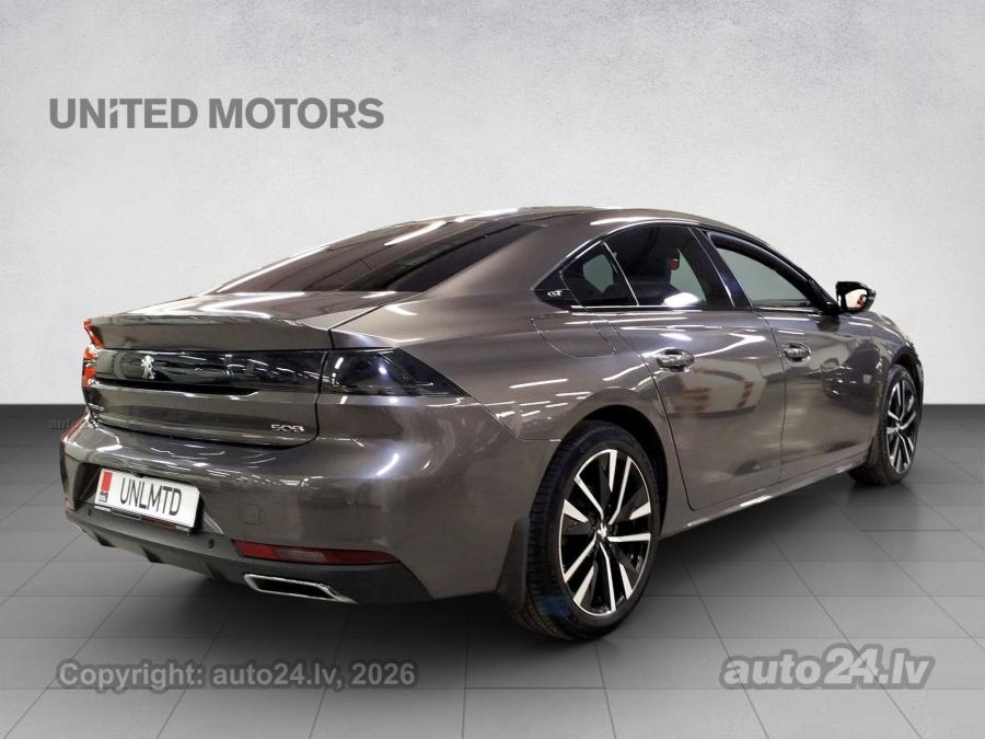 Grey Peugeot 508 2023 in Tallinn, with an engine capacity of 1.50 L and mileage of 57 thousand km for 22990 €, photo 3 on AUTOMOTO.COM.LV