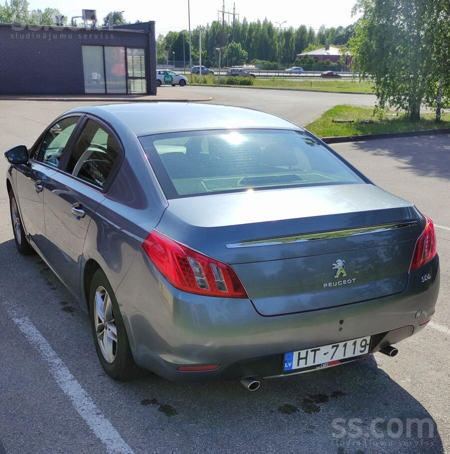 Grey Peugeot 508 2011 in Riga, with an engine capacity of 1.60 L and mileage of 240 thousand km for 3000 €, photo 3 on AUTOMOTO.COM.LV