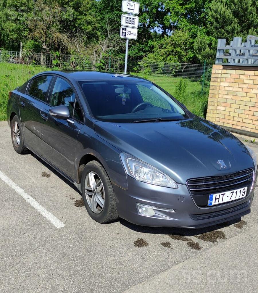 Grey Peugeot 508 2011 in Riga, with an engine capacity of 1.60 L and mileage of 240 thousand km for 3000 €, photo 4 on AUTOMOTO.COM.LV