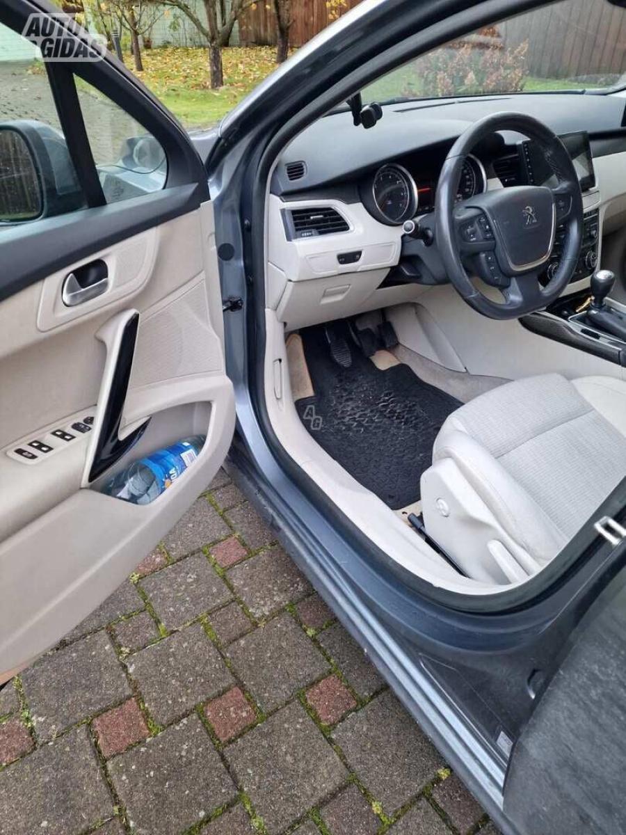 Grey Peugeot 508 2011 in Kaunas, with an engine capacity of 1.60 L and mileage of 172 thousand km for 4500 €, photo 9 on AUTOMOTO.COM.LV