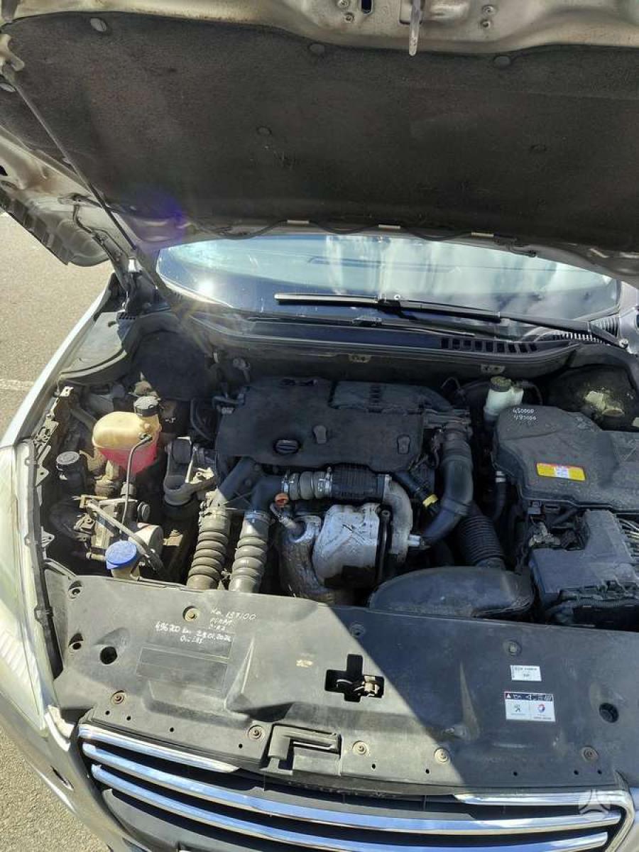 Pelēks Peugeot 508 2011 Mažeikiai, ar dzinēja tilpumu 1.56 L un nobraukumu 510 tūkst. km par 2500 €, foto 8 vietnē AUTOMOTO.COM.LV