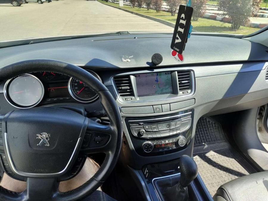 Pelēks Peugeot 508 2011 Mažeikiai, ar dzinēja tilpumu 1.56 L un nobraukumu 510 tūkst. km par 2500 €, foto 10 vietnē AUTOMOTO.COM.LV
