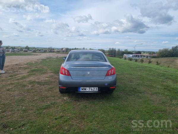 Pelēks Peugeot 508 2011 Rīga, ar dzinēja tilpumu 2.00 L un nobraukumu 327 tūkst. km par 4250 €, foto 5 vietnē AUTOMOTO.COM.LV