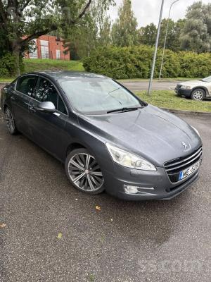 Pelēks Peugeot 508 2011 Jēkabpils, ar dzinēja tilpumu 2.20 L un nobraukumu 281 tūkst. km par 3700 €, foto 3 vietnē AUTOMOTO.COM.LV