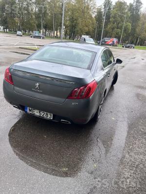 Pelēks Peugeot 508 2011 Jēkabpils, ar dzinēja tilpumu 2.20 L un nobraukumu 281 tūkst. km par 3700 €, foto 5 vietnē AUTOMOTO.COM.LV