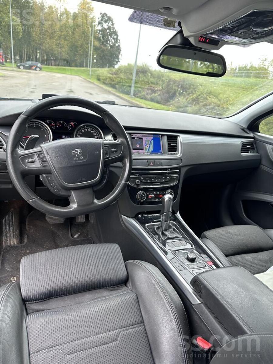 Pelēks Peugeot 508 2011 Jēkabpils, ar dzinēja tilpumu 2.20 L un nobraukumu 281 tūkst. km par 3700 €, foto 6 vietnē AUTOMOTO.COM.LV