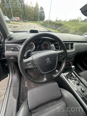 Pelēks Peugeot 508 2011 Jēkabpils, ar dzinēja tilpumu 2.20 L un nobraukumu 281 tūkst. km par 3700 €, foto 8 vietnē AUTOMOTO.COM.LV