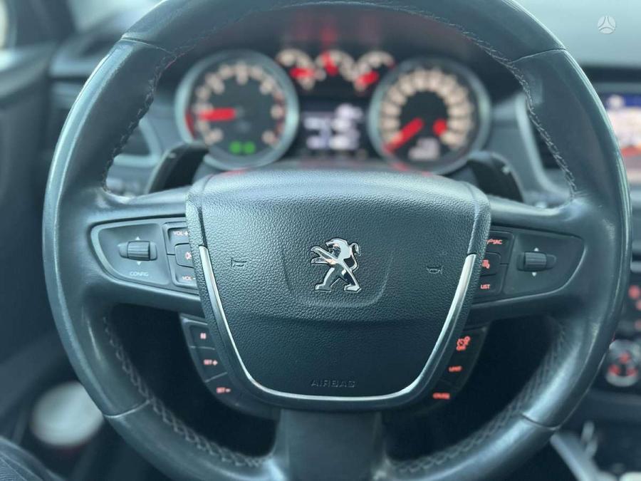 Pelēks Peugeot 508 2012 Viļņa, ar dzinēja tilpumu 2.00 L un nobraukumu 295 tūkst. km par 3499 €, foto 15 vietnē AUTOMOTO.COM.LV