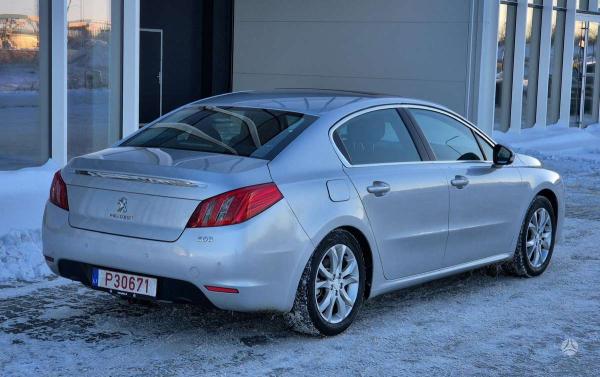 Grey Peugeot 508 2012 in Vilnius, with an engine capacity of 2.00 L and mileage of 232 thousand km for 6200 €, photo 5 on AUTOMOTO.COM.LV