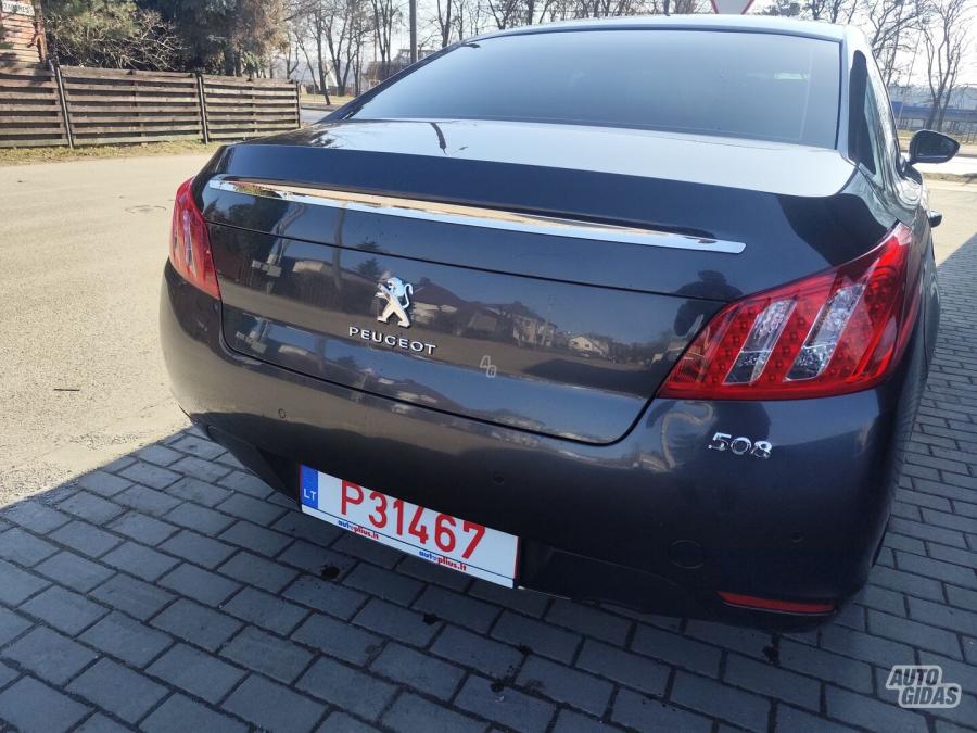 Pelēks Peugeot 508 2012 Kauņa, ar dzinēja tilpumu 2.00 L un nobraukumu 318 tūkst. km par 4000 €, foto 4 vietnē AUTOMOTO.COM.LV