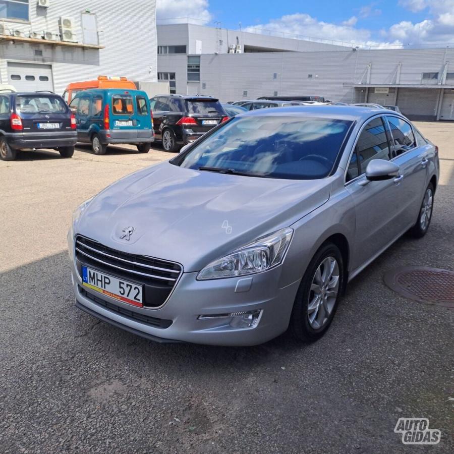 Pelēks Peugeot 508 2012 Viļņa, ar dzinēja tilpumu 2.00 L un nobraukumu 322 tūkst. km par 3500 €, foto 3 vietnē AUTOMOTO.COM.LV