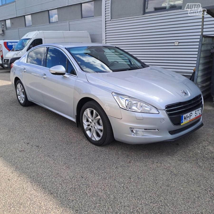 Pelēks Peugeot 508 2012 Viļņa, ar dzinēja tilpumu 2.00 L un nobraukumu 322 tūkst. km par 3500 €, foto 9 vietnē AUTOMOTO.COM.LV