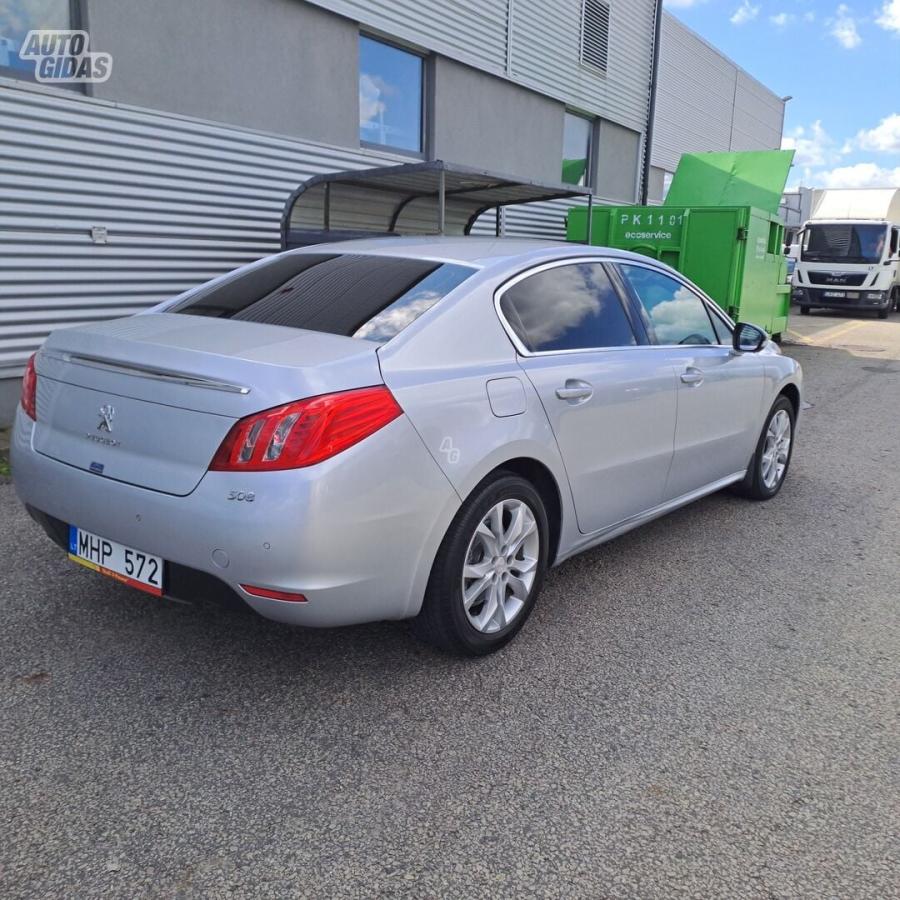 Pelēks Peugeot 508 2012 Viļņa, ar dzinēja tilpumu 2.00 L un nobraukumu 322 tūkst. km par 3500 €, foto 11 vietnē AUTOMOTO.COM.LV