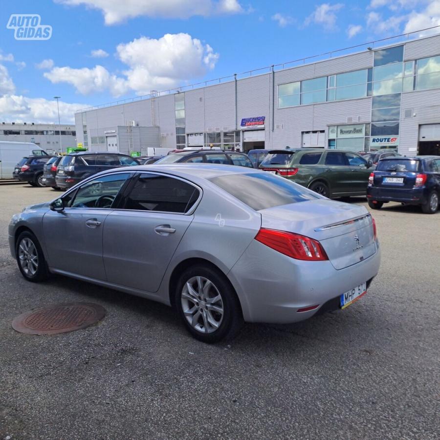 Pelēks Peugeot 508 2012 Viļņa, ar dzinēja tilpumu 2.00 L un nobraukumu 322 tūkst. km par 3500 €, foto 12 vietnē AUTOMOTO.COM.LV