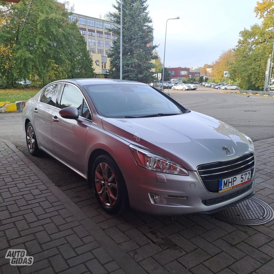 Pelēks Peugeot 508 2012 Viļņa, ar dzinēja tilpumu 2.00 L un nobraukumu 322 tūkst. km par 3500 €, foto 18 vietnē AUTOMOTO.COM.LV