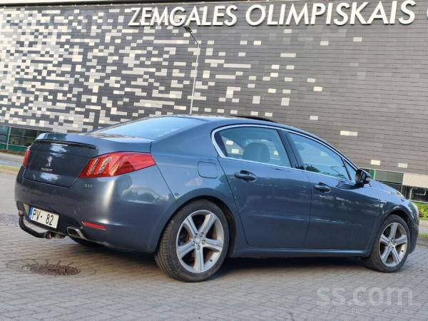 Pelēks Peugeot 508 2012 Jelgava, ar dzinēja tilpumu 2.20 L un nobraukumu 242 tūkst. km par 5990 €, foto 3 vietnē AUTOMOTO.COM.LV