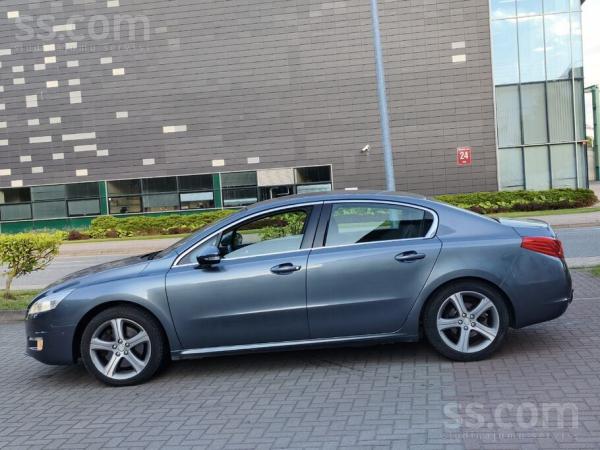 Pelēks Peugeot 508 2012 Jelgava, ar dzinēja tilpumu 2.20 L un nobraukumu 242 tūkst. km par 5990 €, foto 8 vietnē AUTOMOTO.COM.LV